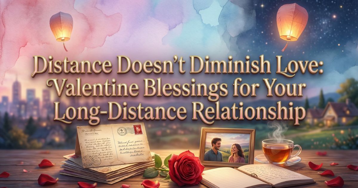 Valentine Blessings for Your Long-Distance Relationship