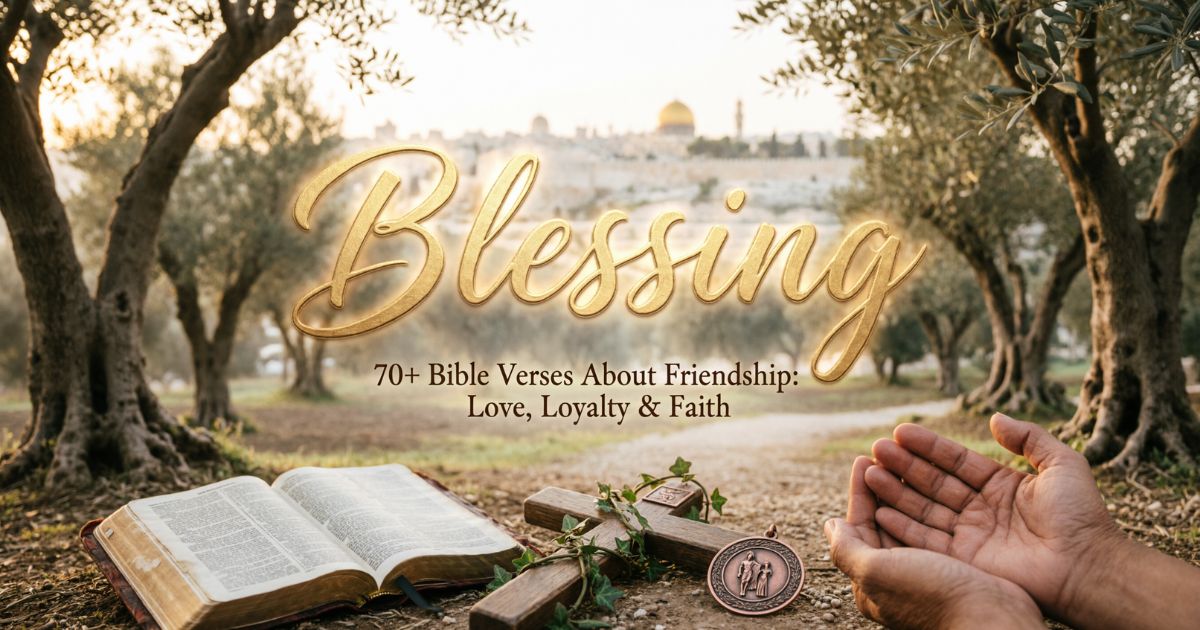 70+ Bible Verses About Friendship Love, Loyalty & Faith